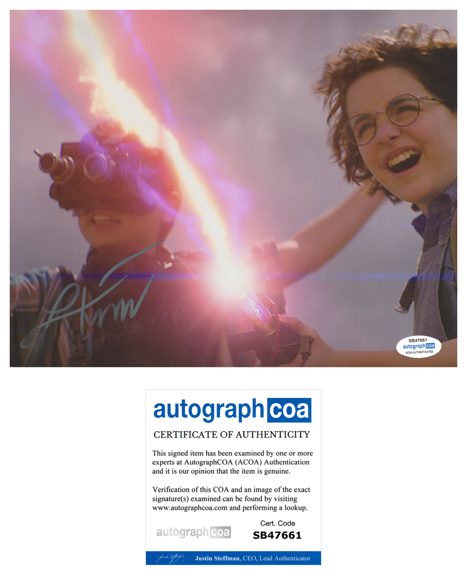 Logan Kim Ghostbusters Signed Autograph 8x10 Photo ACOA | Outlaw ...