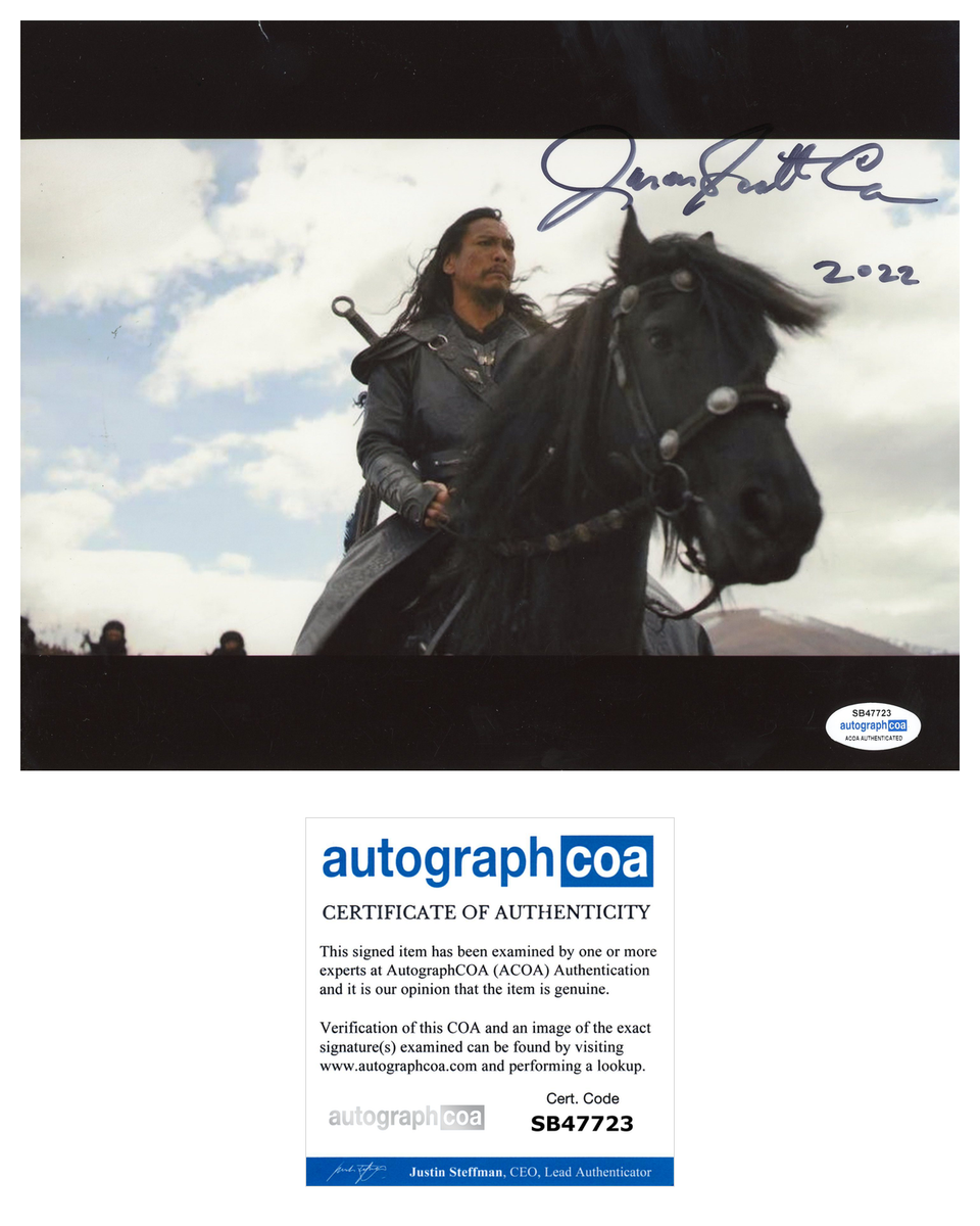 Jason Scott Lee Mulan Signed Autograph 8x10 Photo ACOA | Outlaw Hobbies ...
