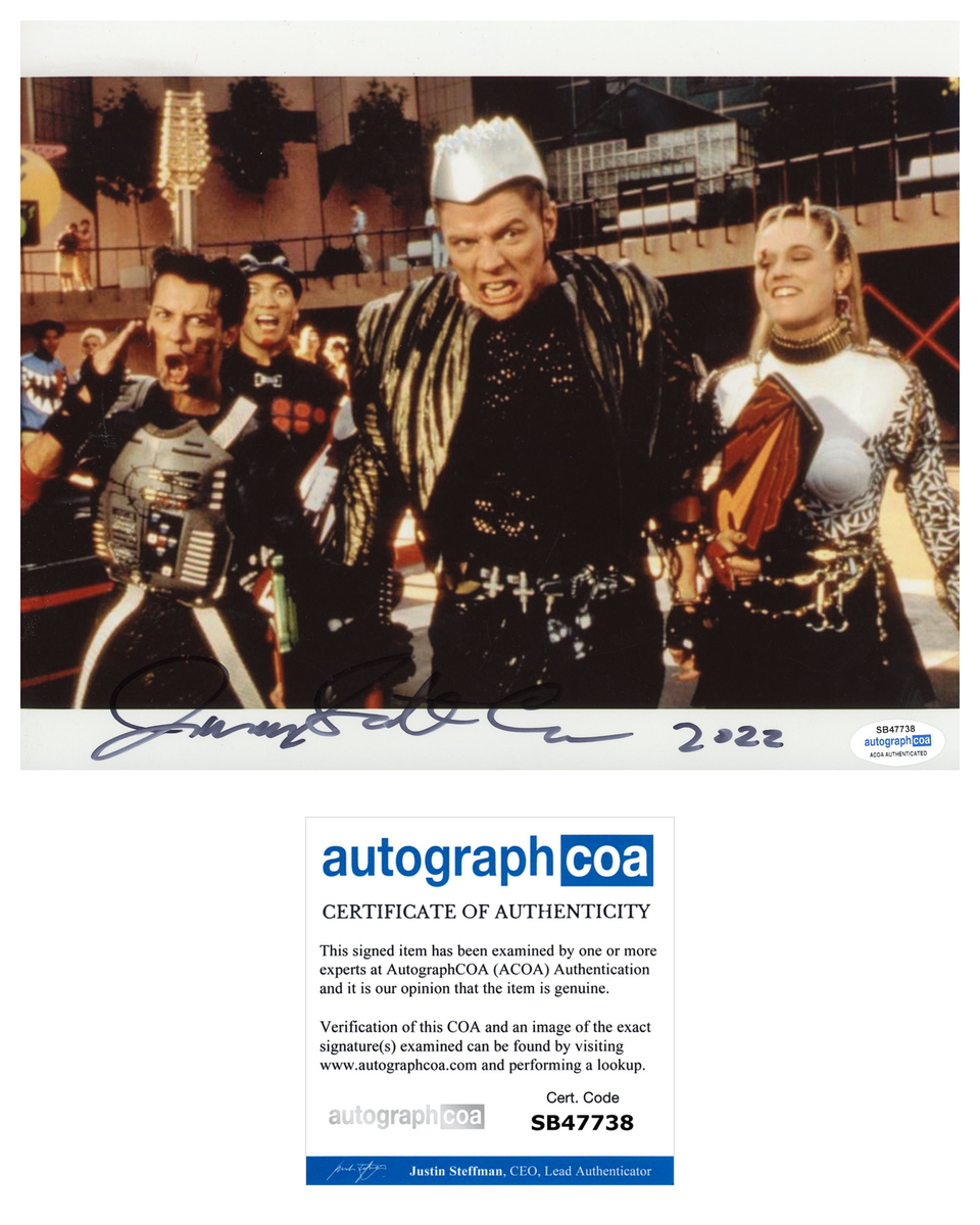 Jason Scott Lee Back to the Future Signed Autograph 8x10 Photo ACOA ...