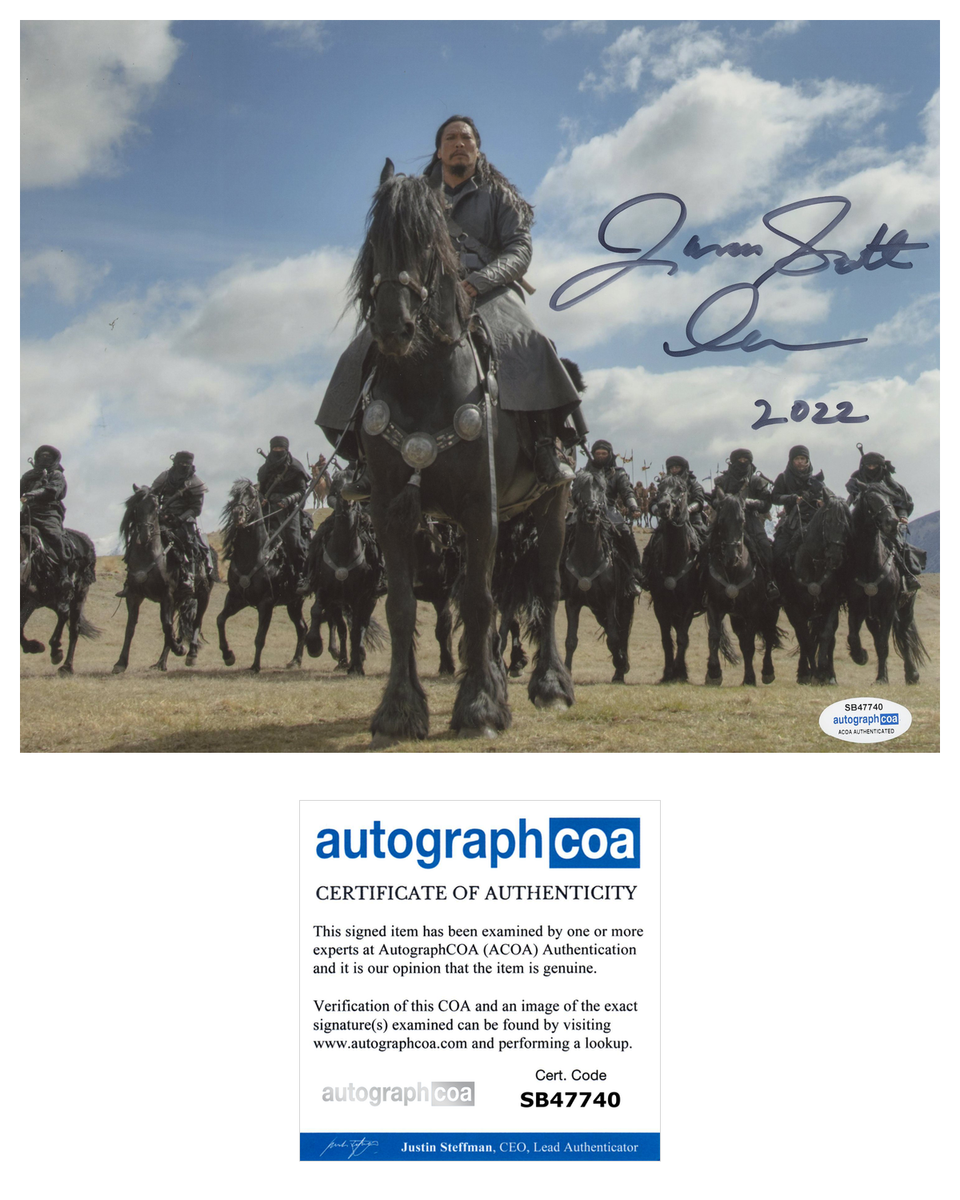 Jason Scott Lee Mulan Signed Autograph 8x10 Photo ACOA | Outlaw Hobbies ...