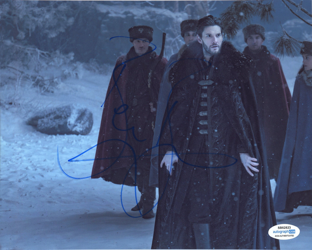 Ben Barnes Shadow and Bone Signed Autograph 8x10 Photo ACOA | Outlaw ...