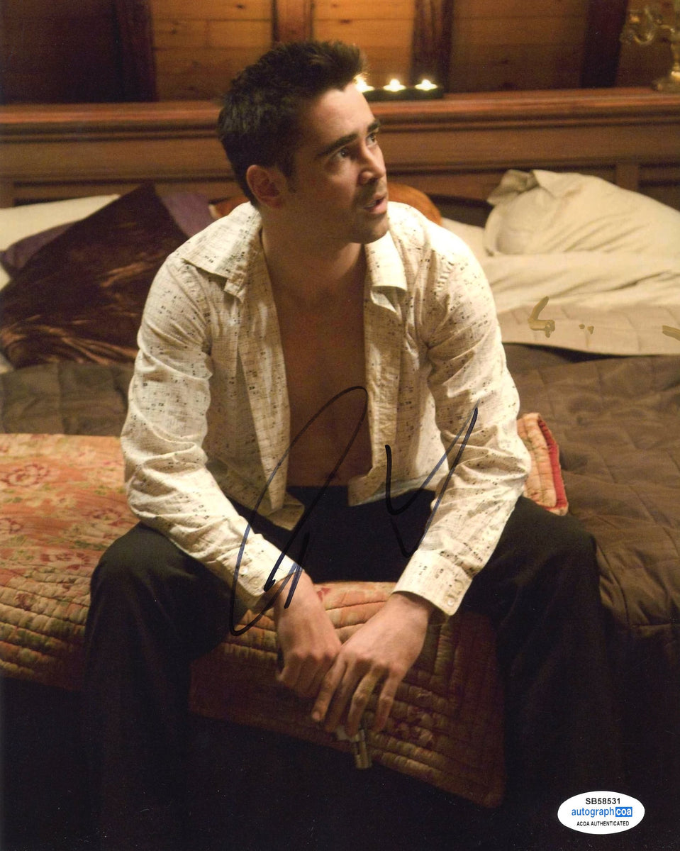 Colin Farrell SWAT Signed Autograph 8x10 Photo ACOA | Outlaw Hobbies ...