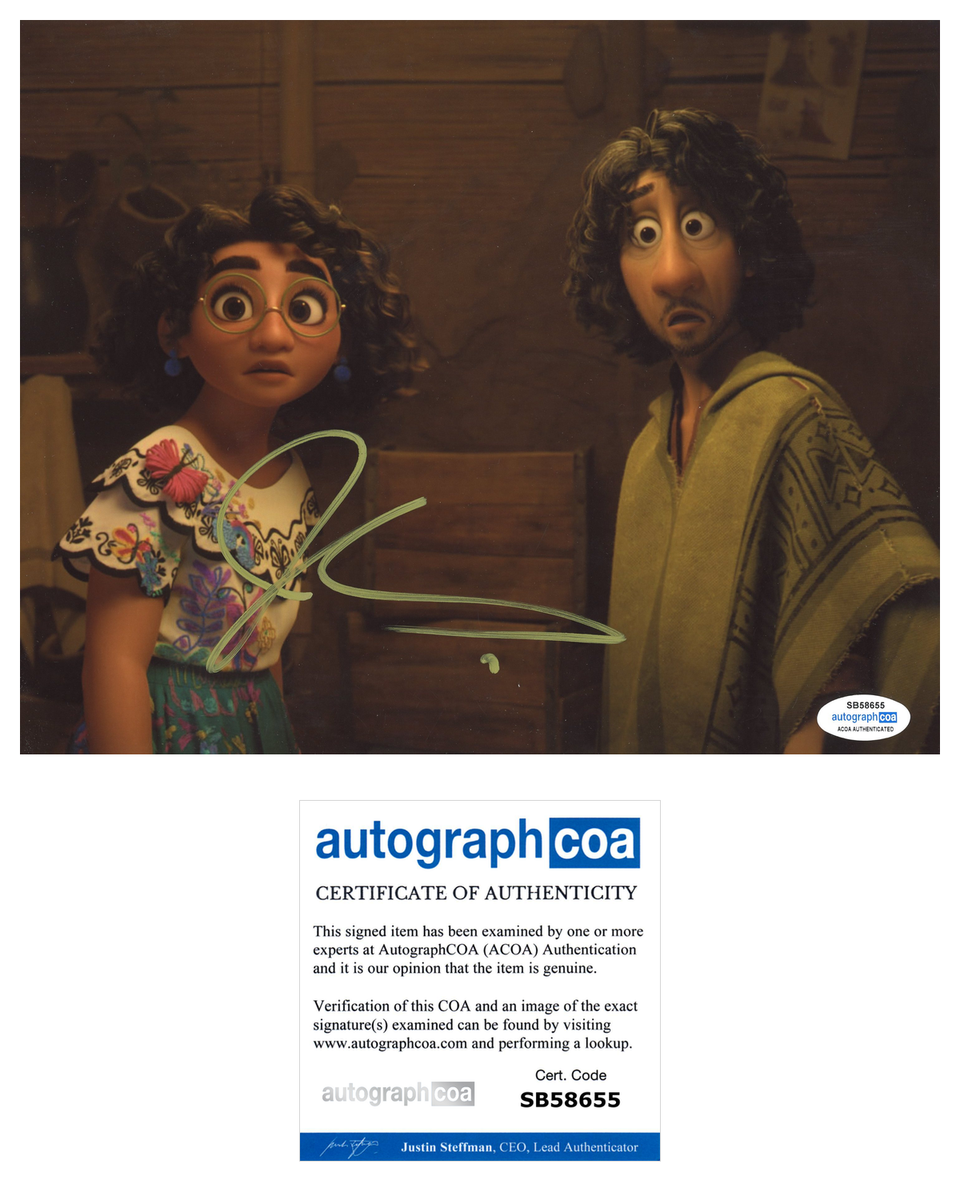 John Leguizamo Encanto Signed Autograph 8x10 Photo ACOA | Outlaw ...