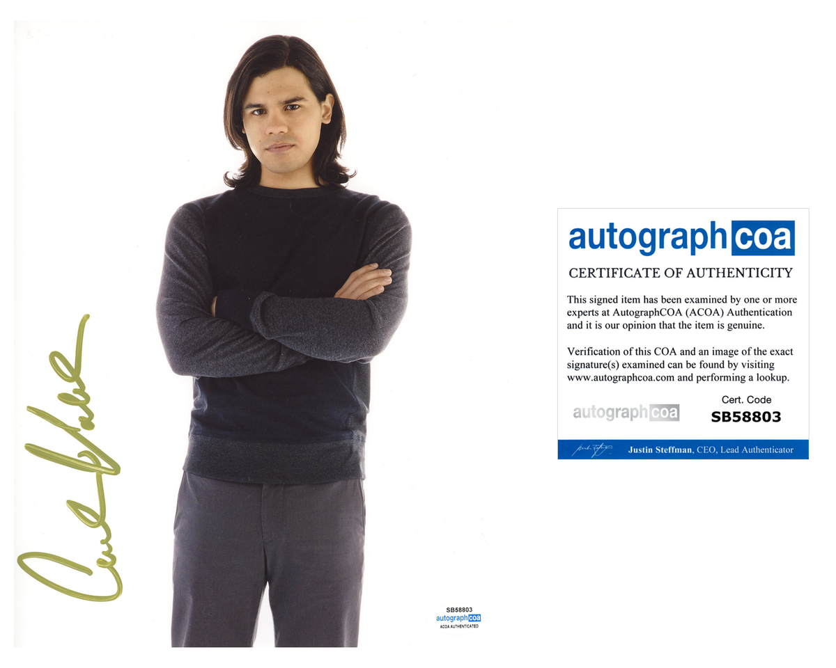 Carlos Valdes The Flash Signed Autograph 8x10 Photo ACOA | Outlaw ...