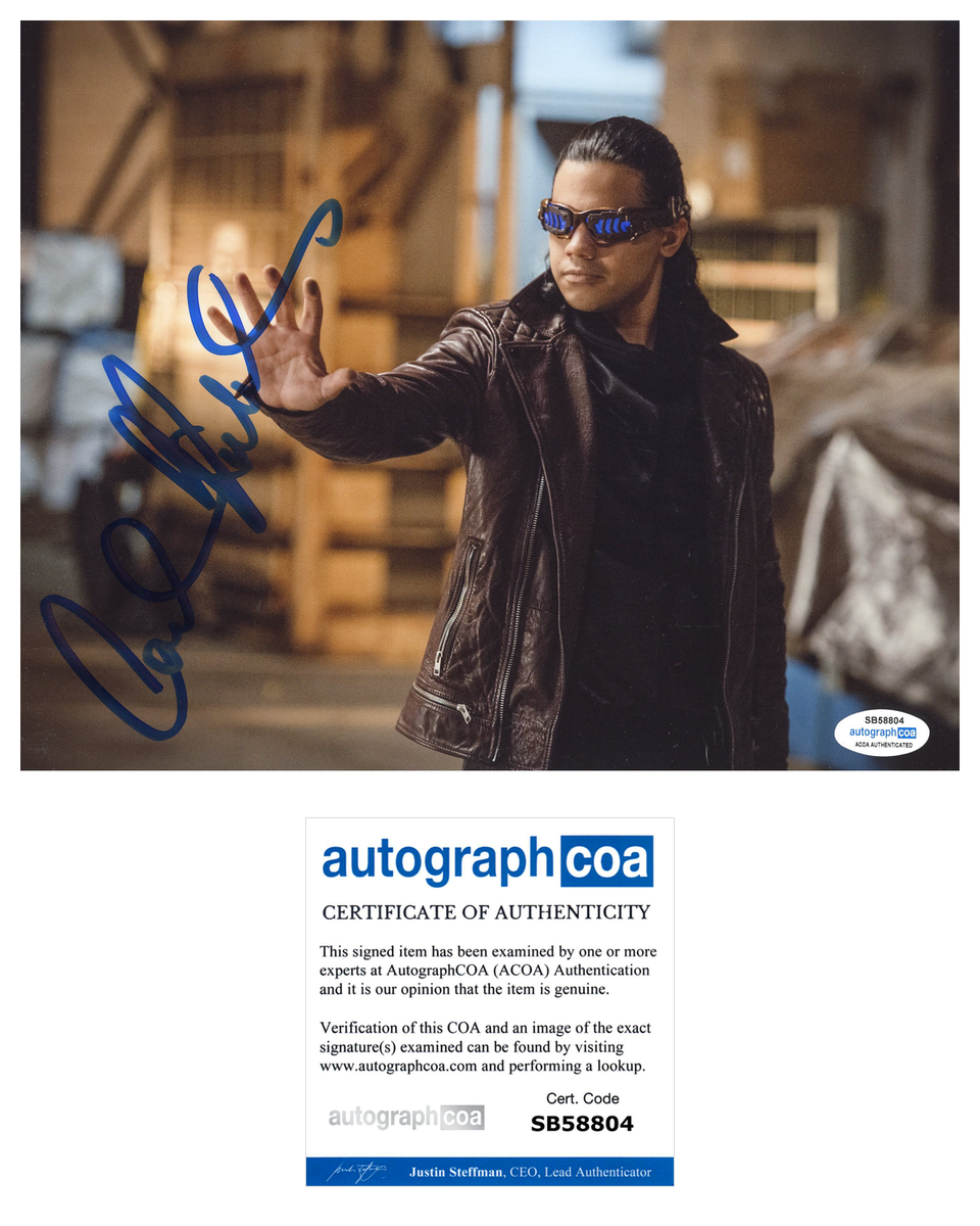 Carlos Valdes The Flash Signed Autograph 8x10 Photo ACOA | Outlaw ...
