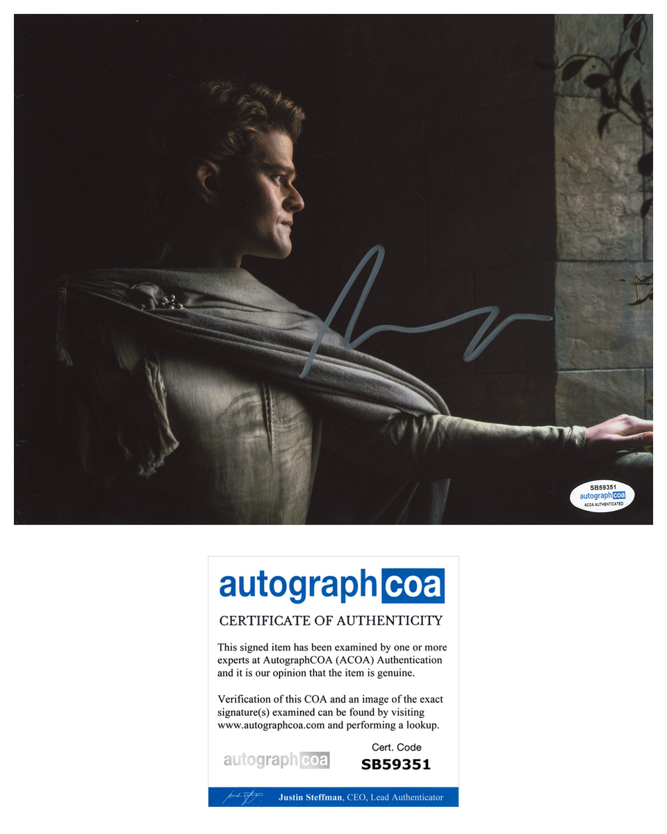 Robert Aramayo Rings of Power Signed Autograph 8x10 Photo ACOA | Outlaw ...