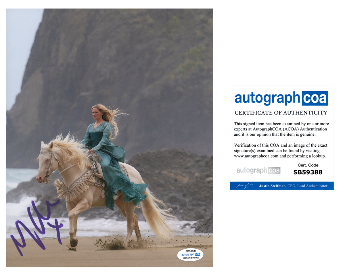 Morfydd Clark Rings of Power Signed Autograph 8x10 Photo ACOA | Outlaw ...