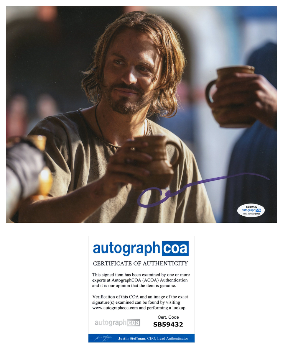 Charlie Vickers Rings of Power Signed Autograph 8x10 Photo ACOA ...