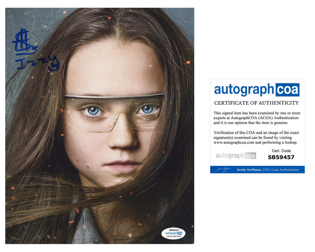 Isabelle Allen Let's Be Evil Signed Autograph 8x10 Photo ACOA | Outlaw ...