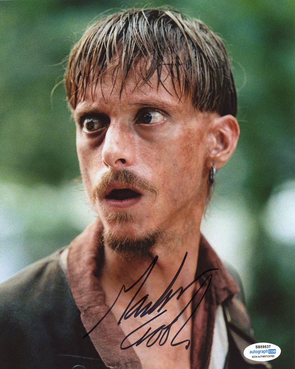 Mackenzie Crook Pirates of the Caribbean Signed Autograph 8x10 Photo ...