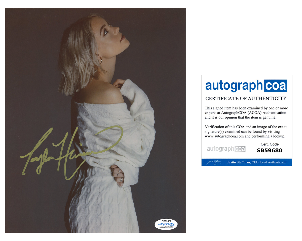 Taylor Hickson Motherland Signed Autograph 8x10 Photo ACOA | Outlaw ...