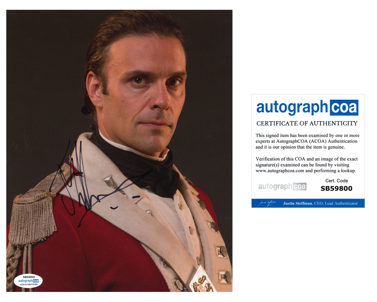 Joseph Millson Outlander Signed Autograph 8x10 Photo ACOA | Outlaw ...