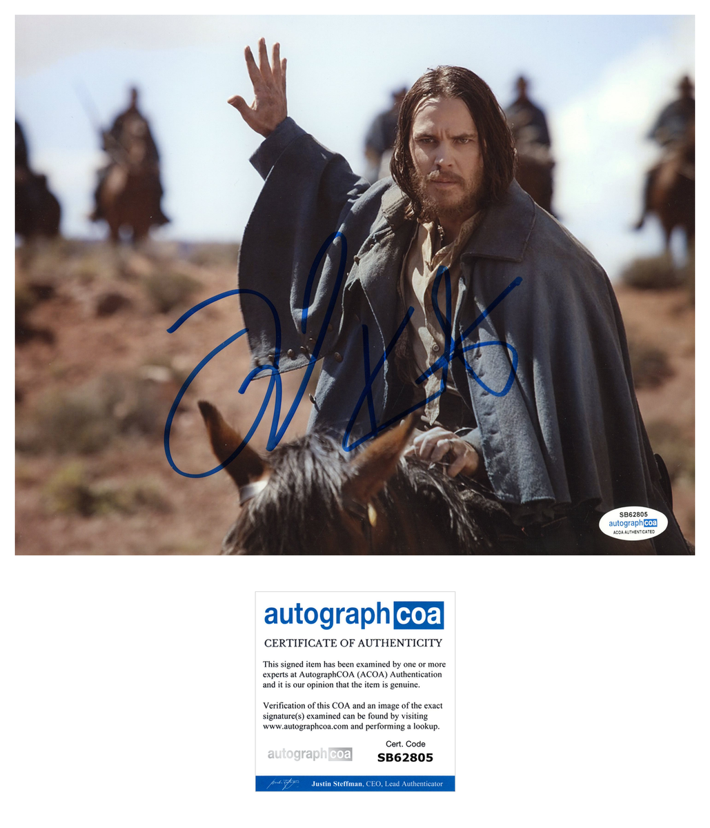 Taylor Kitsch John Carter Signed Autograph 8x10 Photo ACOA | Outlaw ...