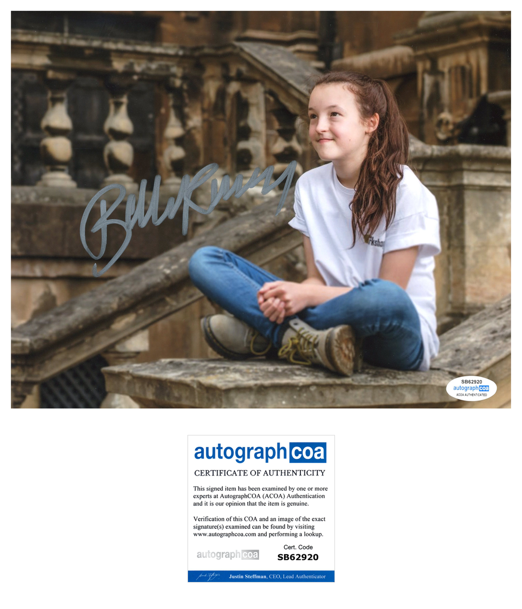Bella Ramsey Catherine Called Birdy Signed Autograph 8x10 Photo ACOA ...