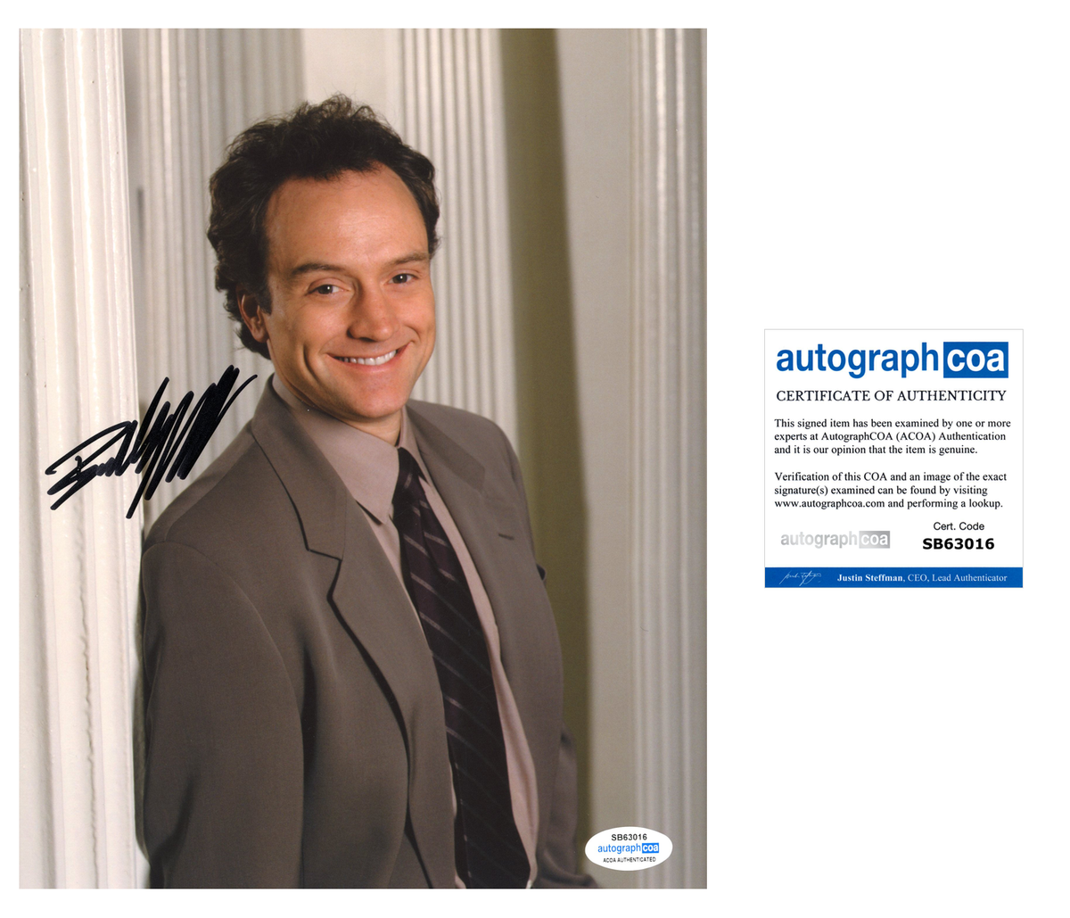 Bradley Whitford West Wing Signed Autograph 8x10 Photo ACOA | Outlaw ...