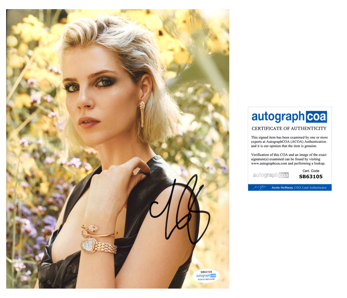 Lucy Boynton Sexy Signed Autograph 8x10 Photo ACOA | Outlaw Hobbies ...