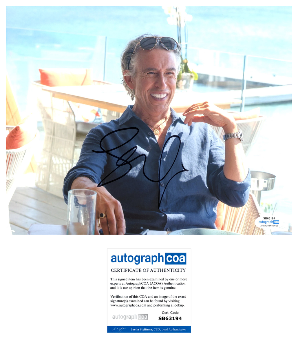 Steve Coogan Signed Autograph 8x10 photo ACOA | Outlaw Hobbies ...