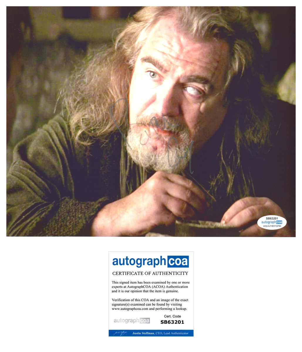 Brian Cox Braveheart Signed Autograph 8x10 Photo ACOA | Outlaw Hobbies ...