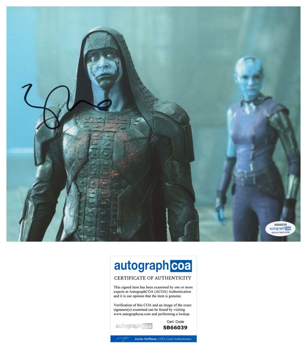 Lee Pace Guardians of the Galaxy Signed Autograph 8x10 Photo ACOA ...