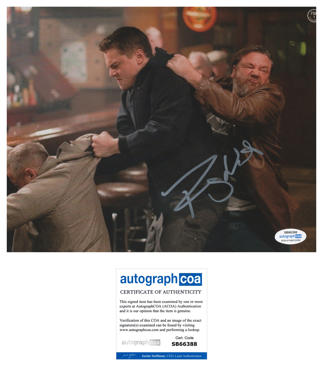 Ray Winstone Departed Signed Autograph 8x10 Photo ACOA | Outlaw Hobbies ...