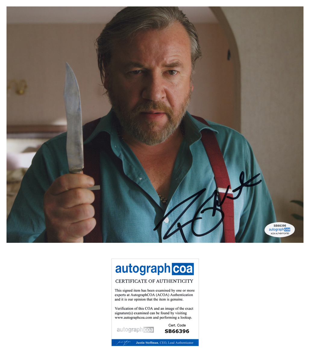 Ray Winstone 44 Inch Chest Signed Autograph 8x10 Photo ACOA | Outlaw ...