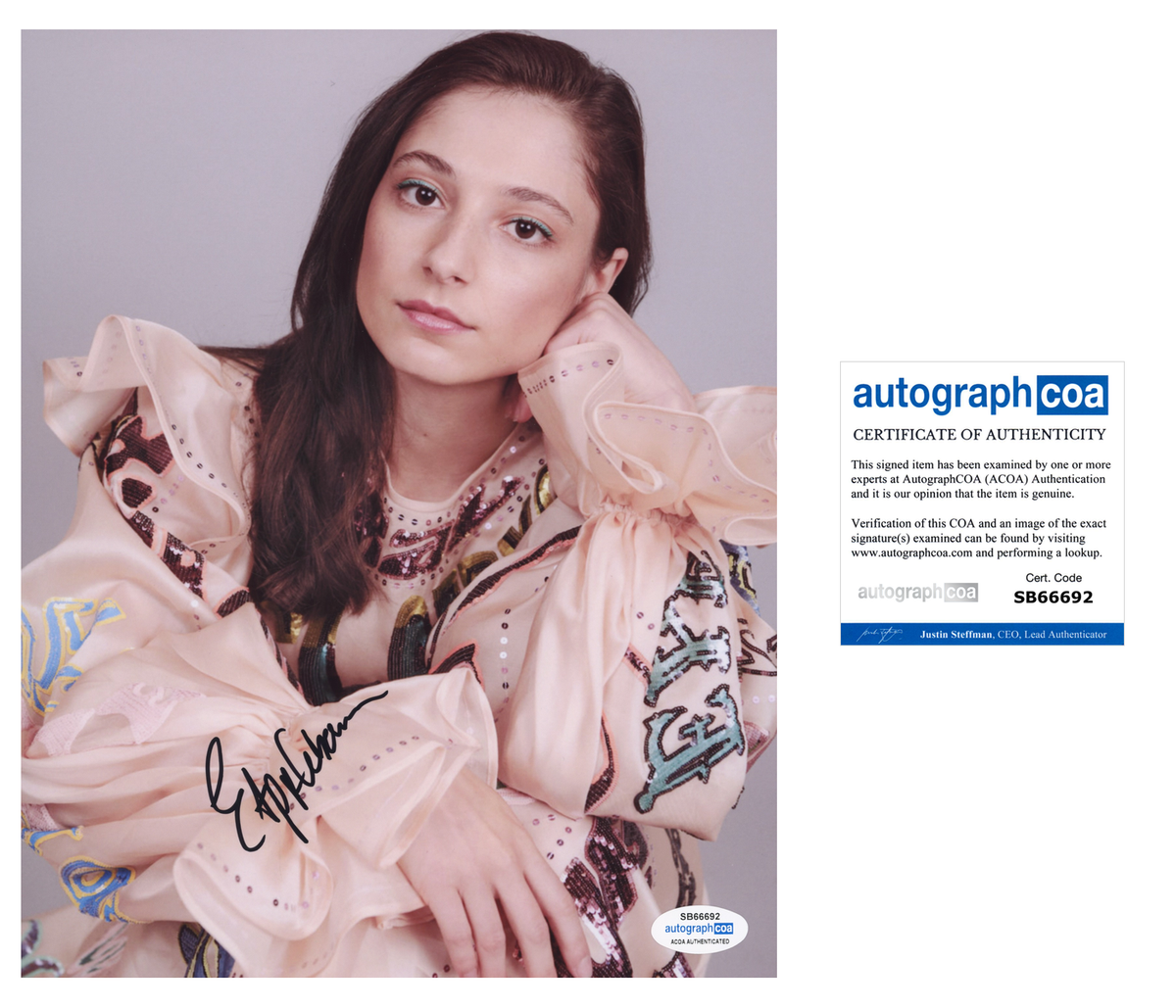 Elisha Applebaum Fate: Winx Saga Signed Autograph 8x10 Photo ACOA ...