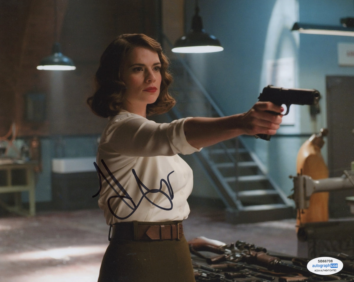 Hayley Atwell Agent Carter Signed Autograph 8x10 Photo ACOA | Outlaw ...