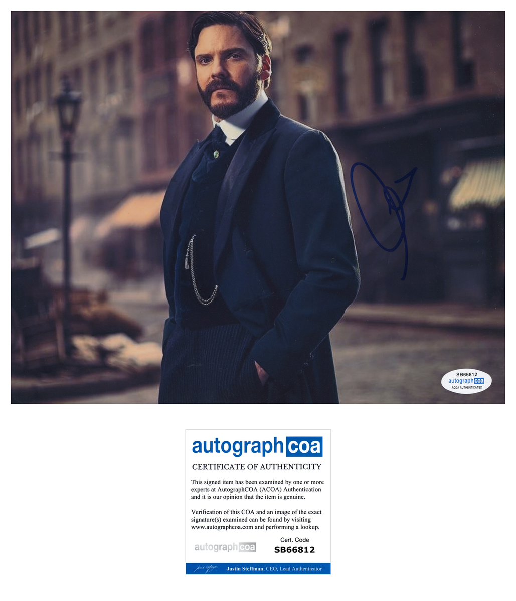 Daniel Bruhl The Alienist Signed Autograph 8x10 Photo ACOA | Outlaw ...