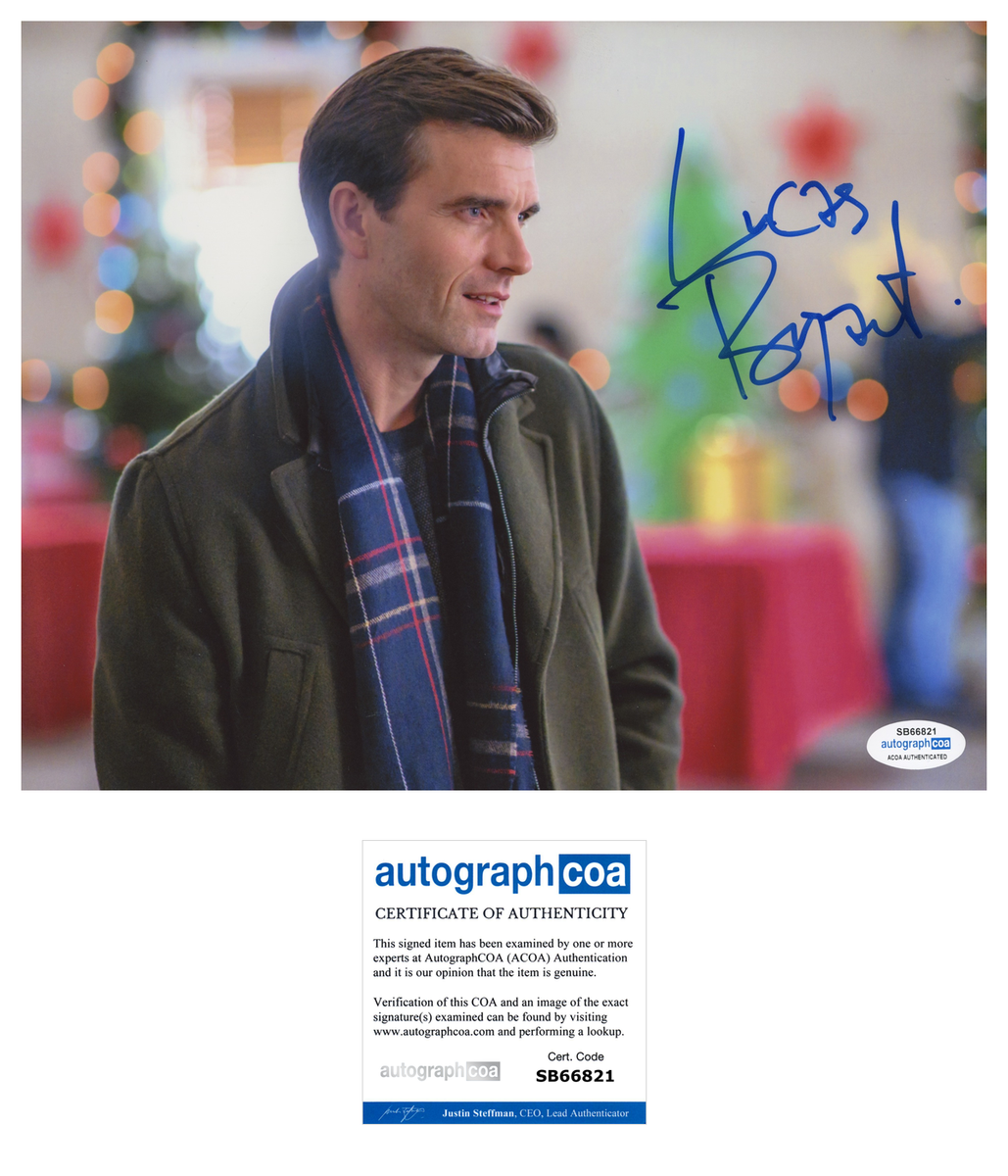 Lucas Bryant Hallmark Signed Autograph 8x10 Photo ACOA | Outlaw Hobbies ...