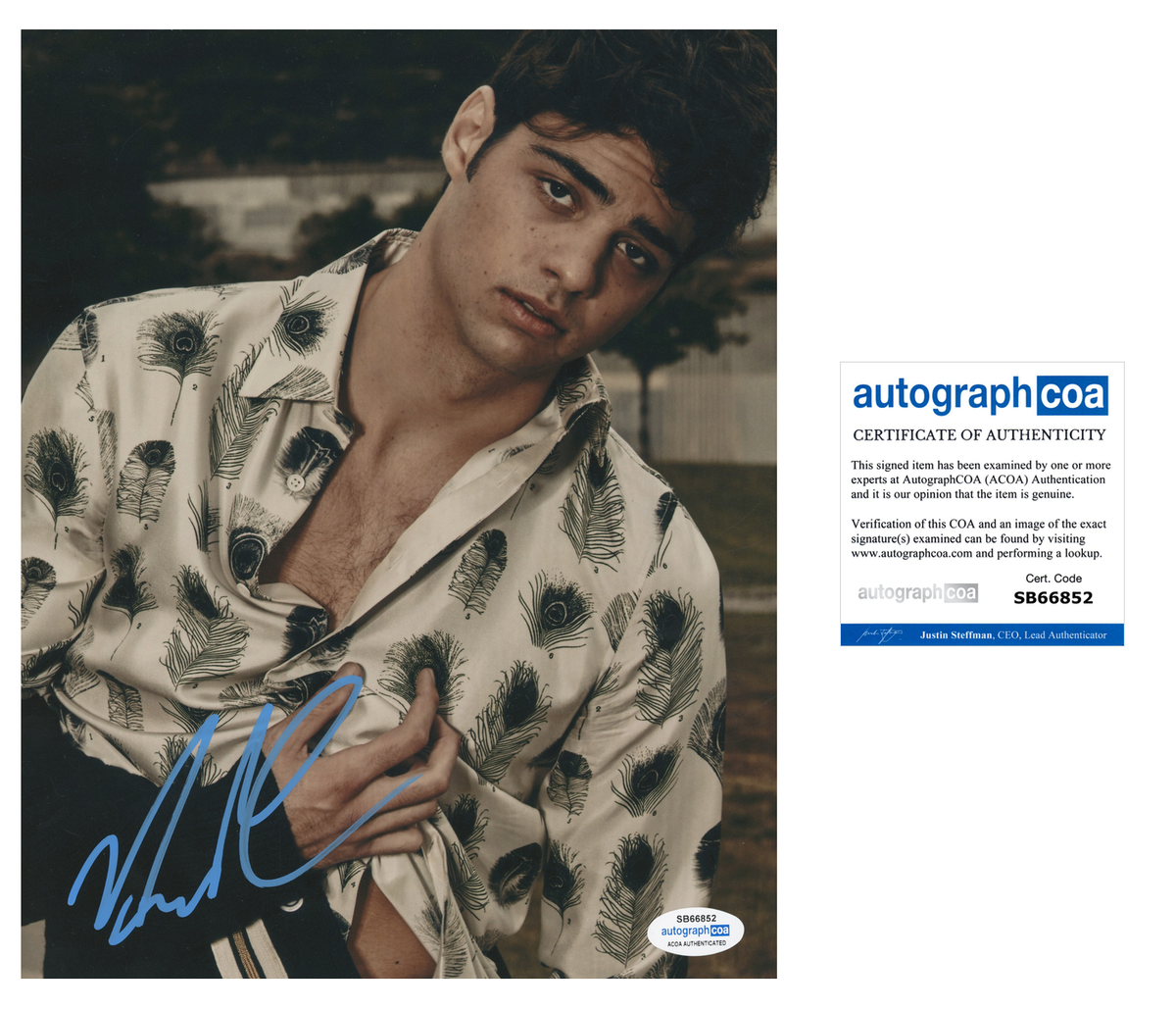Noah Centineo Black Adam Signed Autograph 8x10 Photo ACOA | Outlaw ...