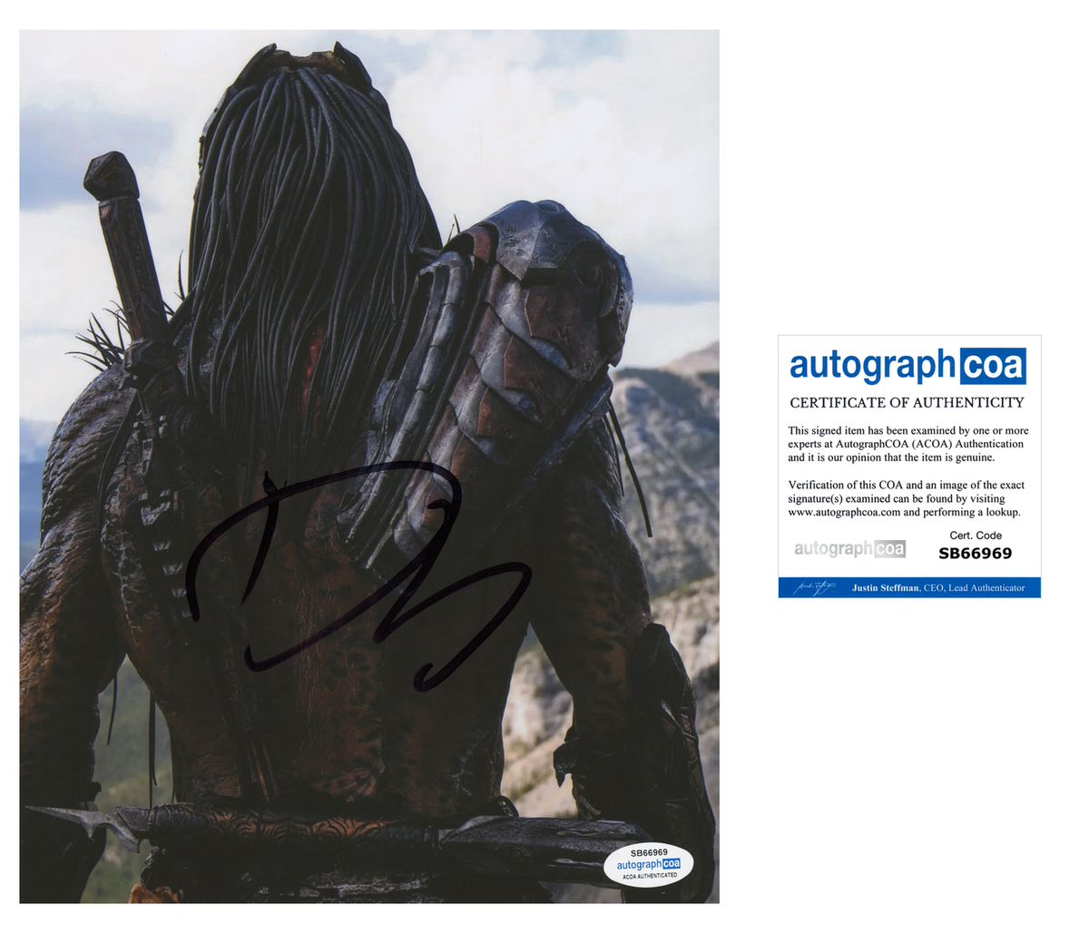Dane DiLiegro Prey Signed Autograph 8x10 Photo ACOA | Outlaw Hobbies ...
