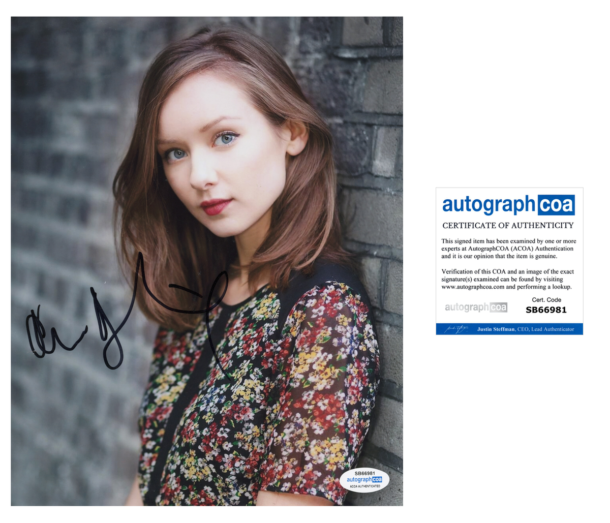 Alexandra Dowling Musketeers SIgned Autograph 8x10 Photo ACOA | Outlaw ...