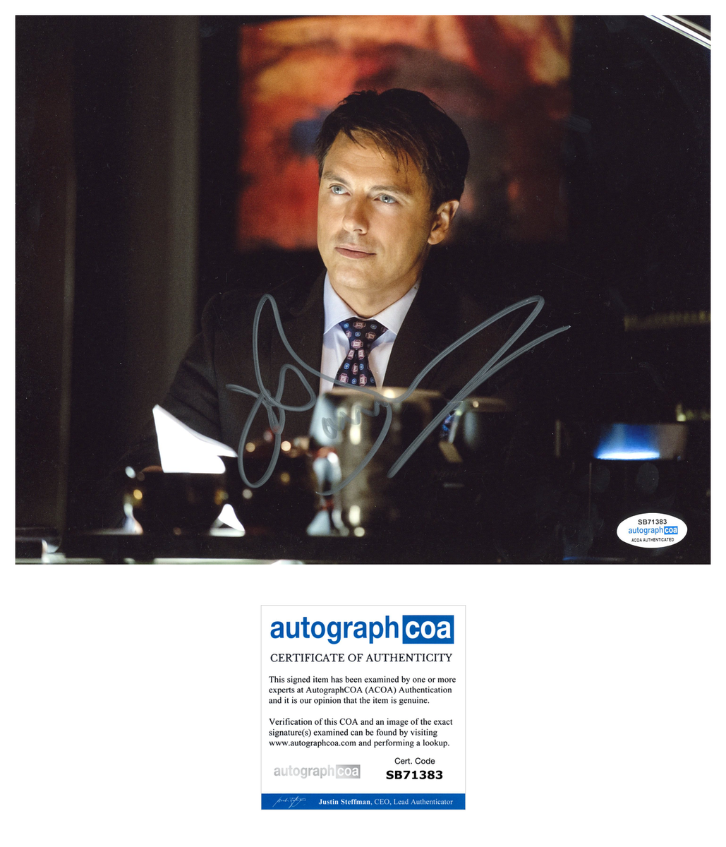 John Barrowman Arrow Signed Autograph 8x10 Photo ACOA | Outlaw Hobbies ...