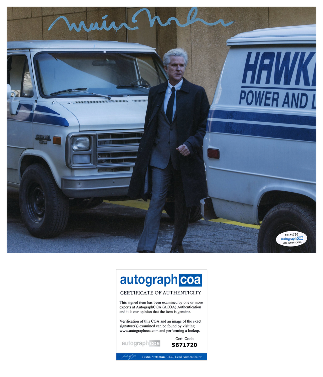 Matthew Modine Stranger Things Signed Autograph 8x10 Photo ACOA ...