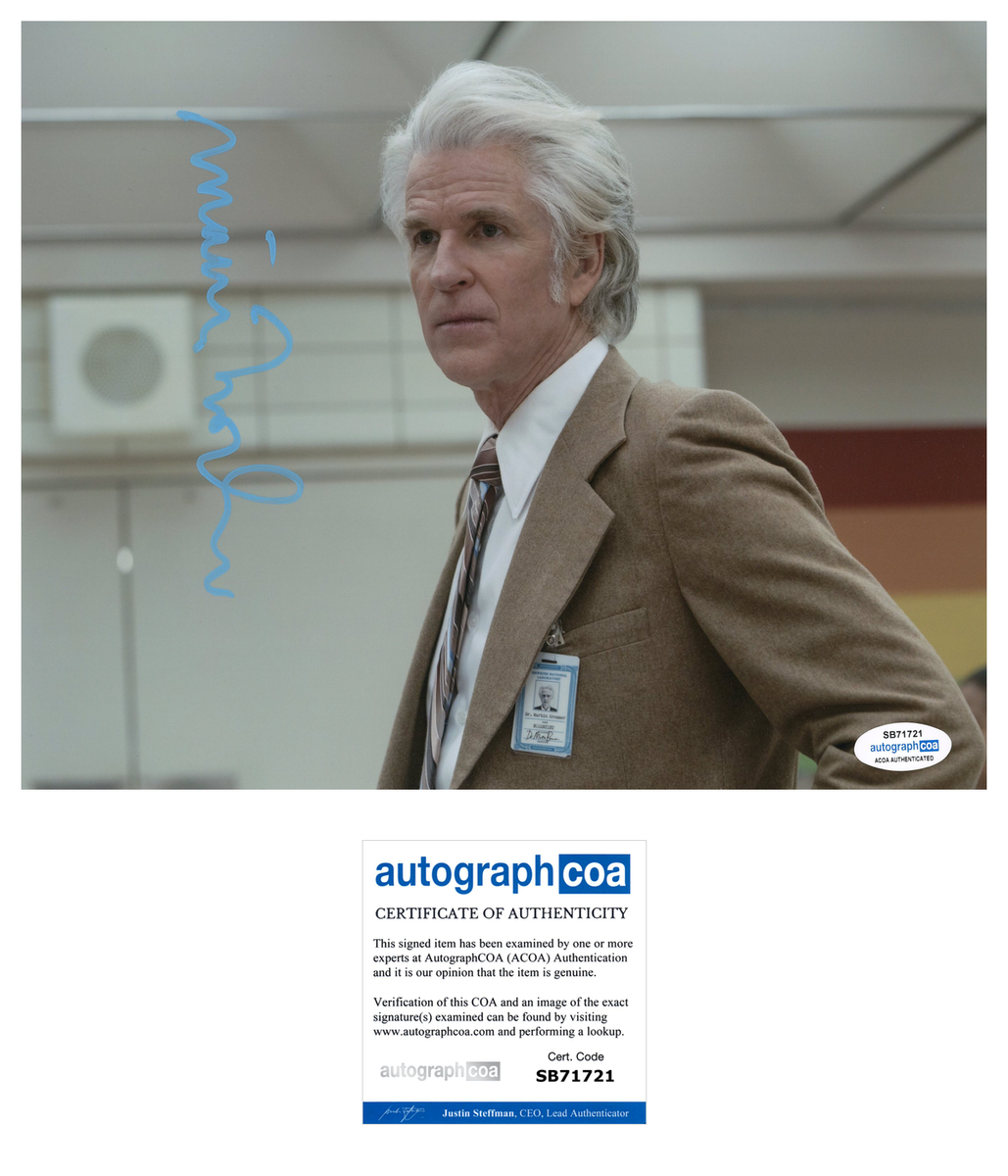 Matthew Modine Stranger Things Signed Autograph 8x10 Photo ACOA ...