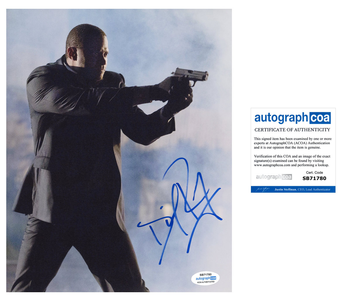 David Ramsey Arrow Signed Autograph 8x10 Photo ACOA | Outlaw Hobbies ...
