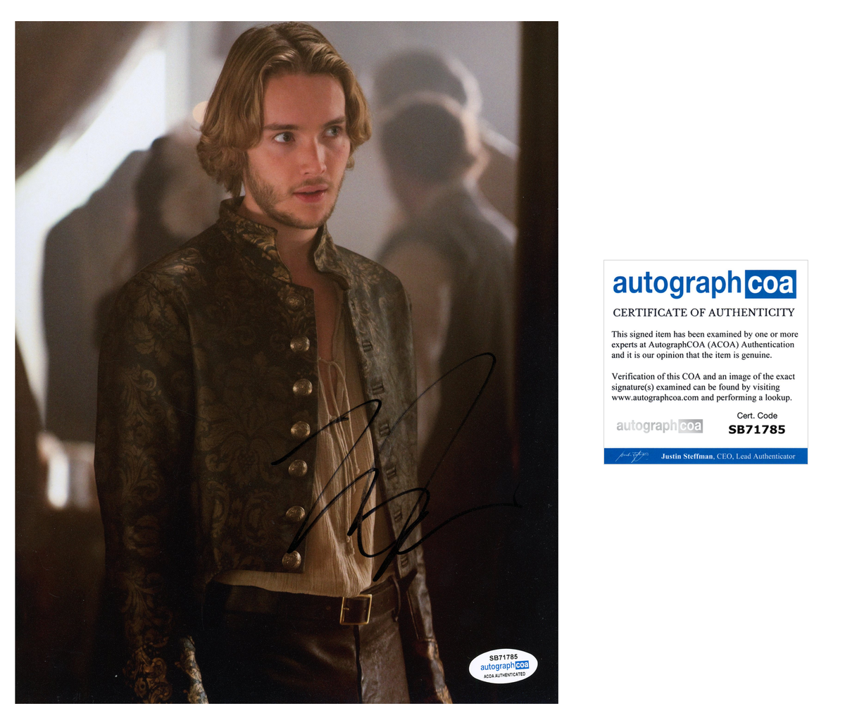 Toby Regbo Reign Signed Autograph 8x10 Photo ACOA– Outlaw Hobbies ...