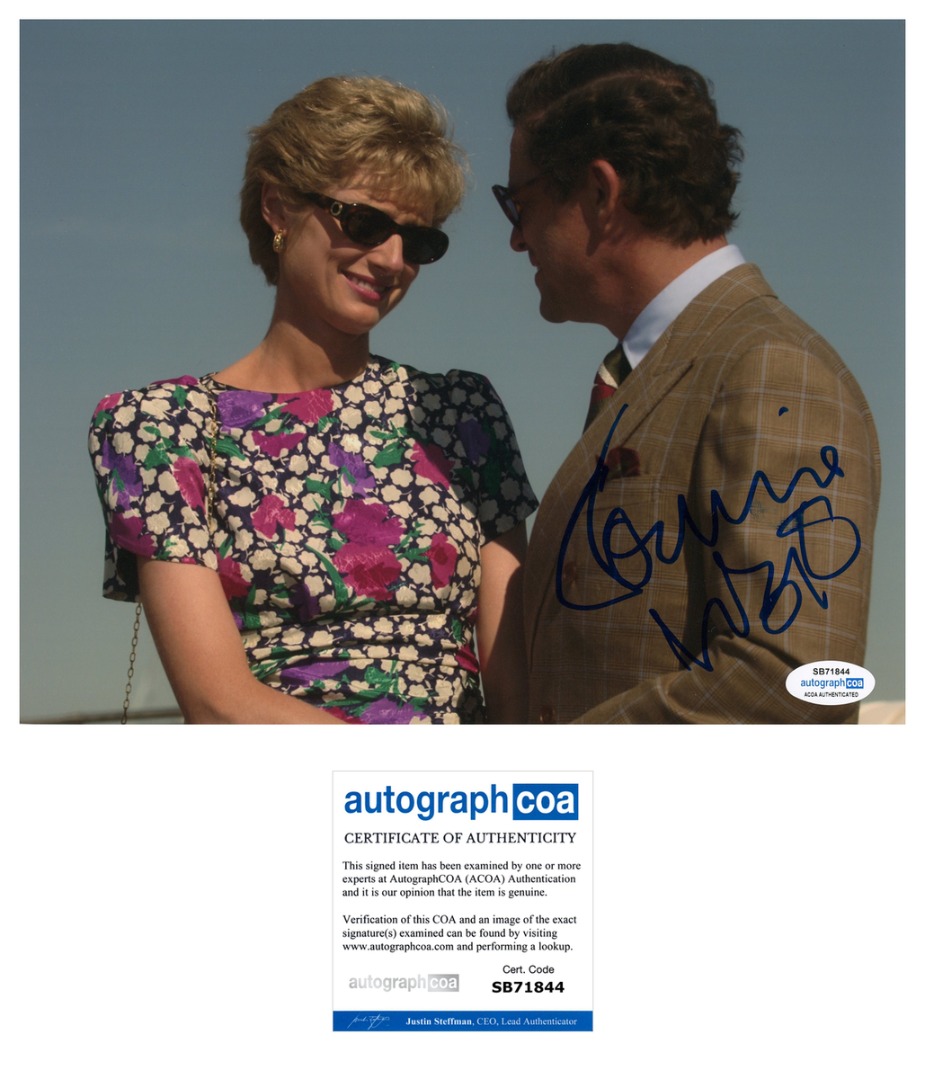 Dominic West The Crown Signed Autograph 8x10 Photo ACOA | Outlaw ...