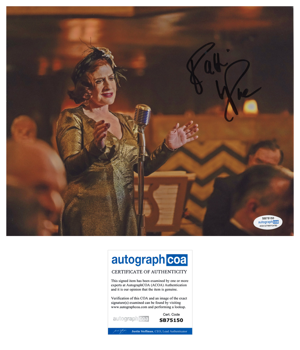 Patti Lupone Penny Dreadful Signed Autograph 8x10 Photo ACOA | Outlaw ...