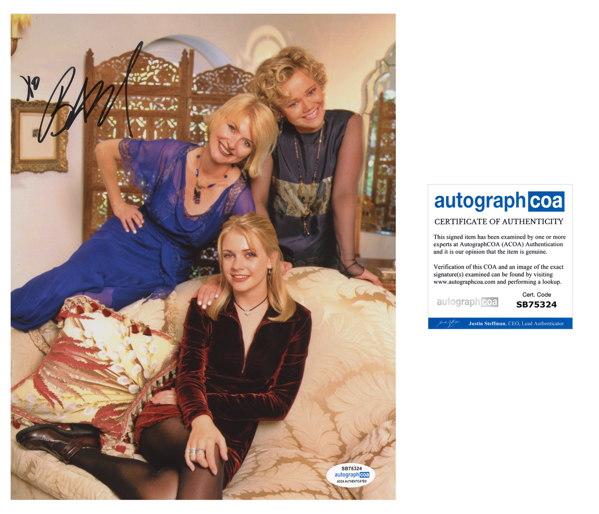 Beth Broderick Sabrina Signed Autograph 8x10 Photo ACOA | Outlaw ...