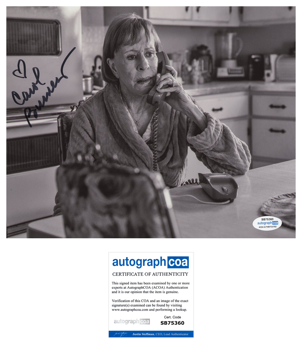 Carol Burnett Better Call Saul Signed Autograph 8x10 Photo AC | Outlaw ...