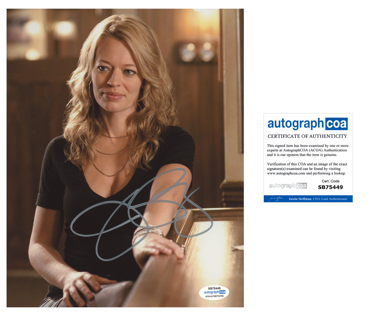 Jeri Ryan Star Trek Signed Autograph 8x10 Photo ACOA | Outlaw Hobbies ...