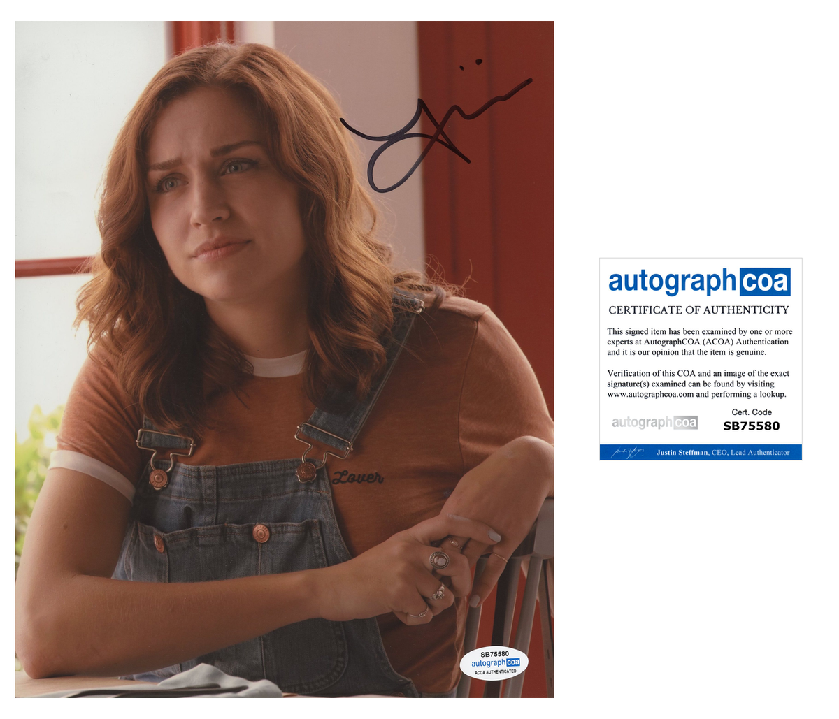Taylor Misiak Dave Signed Autograph 8x10 Photo ACOA | Outlaw Hobbies ...