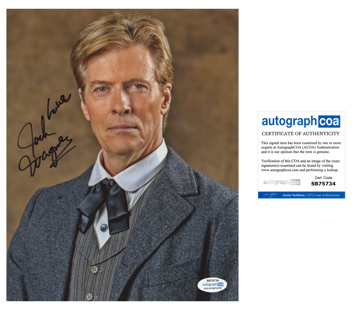 Jack Wagner When Calls The Heart Signed Autograph 8x10 Photo ACOA ...