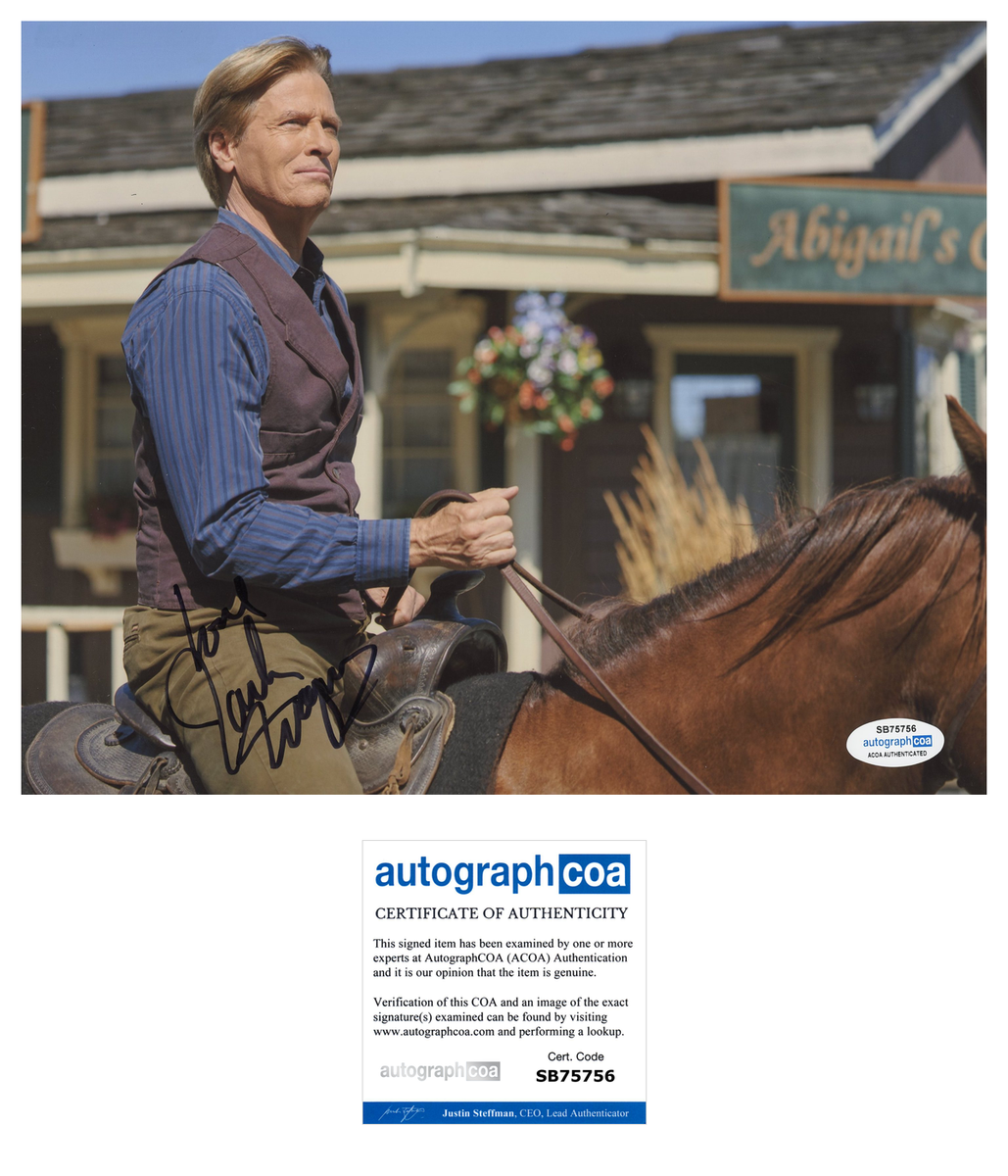 Jack Wagner When Calls The Heart Signed Autograph 8x10 Photo ACOA ...
