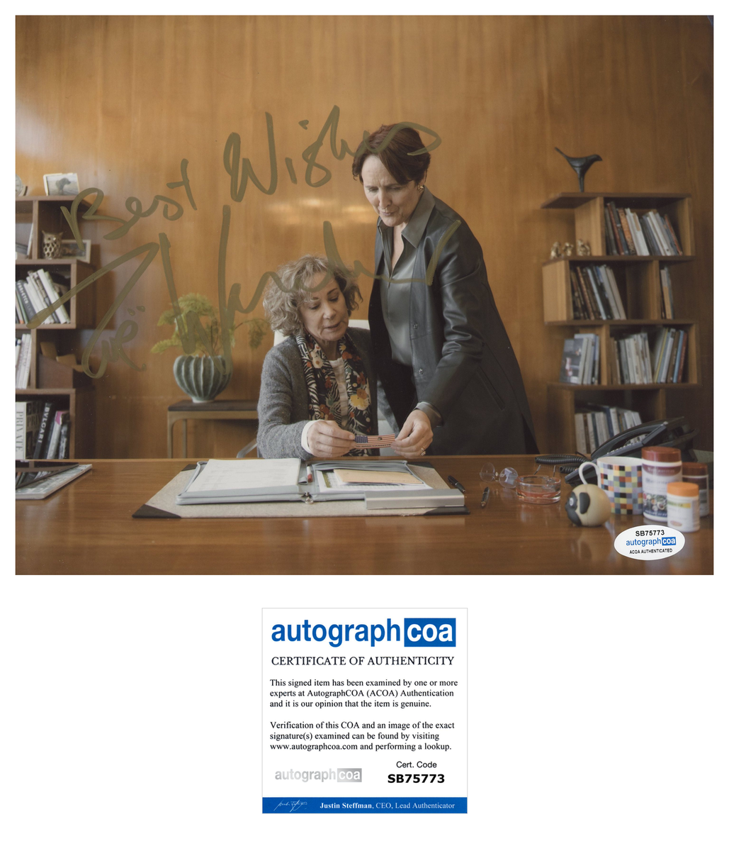 Zoe Wanamaker Killing Eve Signed Autograph 8x10 Photo ACOA | Outlaw ...