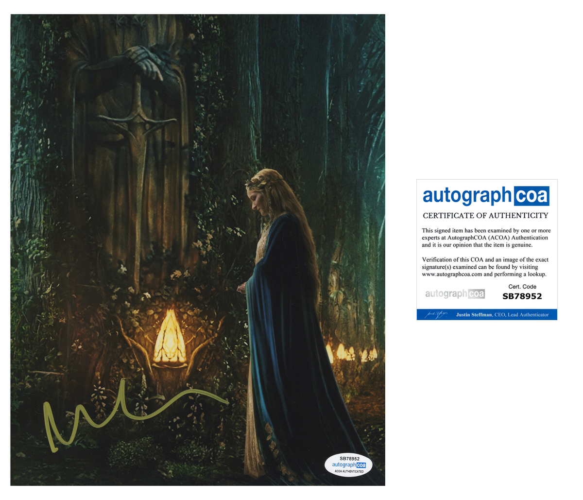 Morfydd Clark Rings of Power Signed Autograph 8x10 Photo ACOA | Outlaw ...