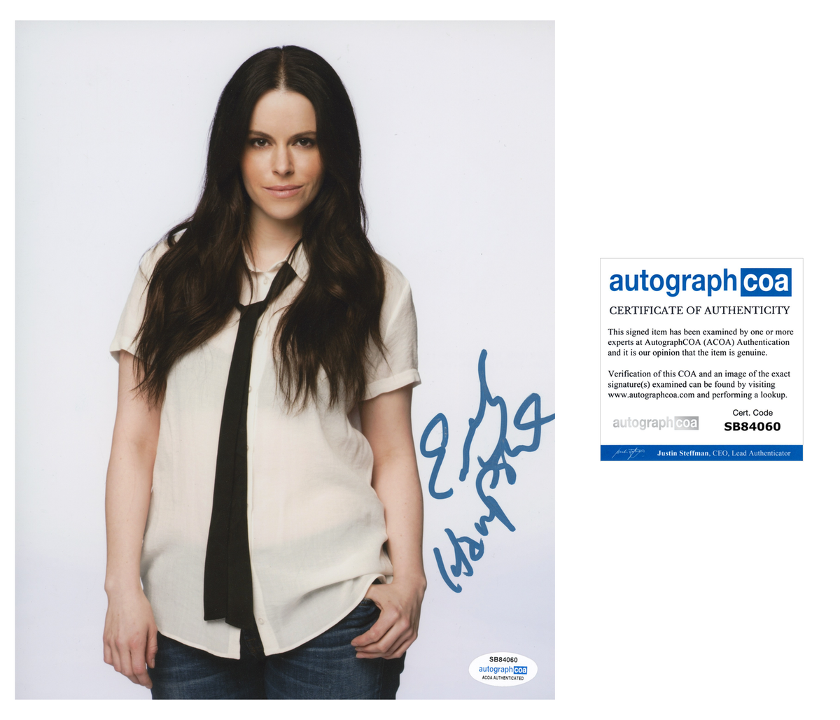 Emily Hampshire Schitt's Creek Signed Autograph 8x10 Photo ACOA ...