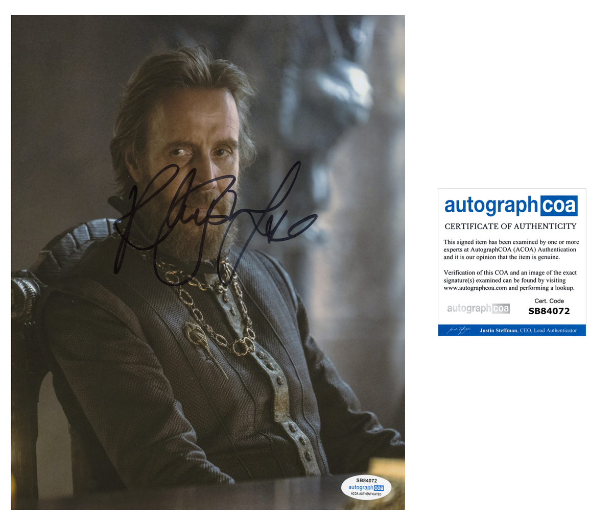 Rhys Ifans House of the Dragon Signed Autograph 8x10 Photo ACOA ...