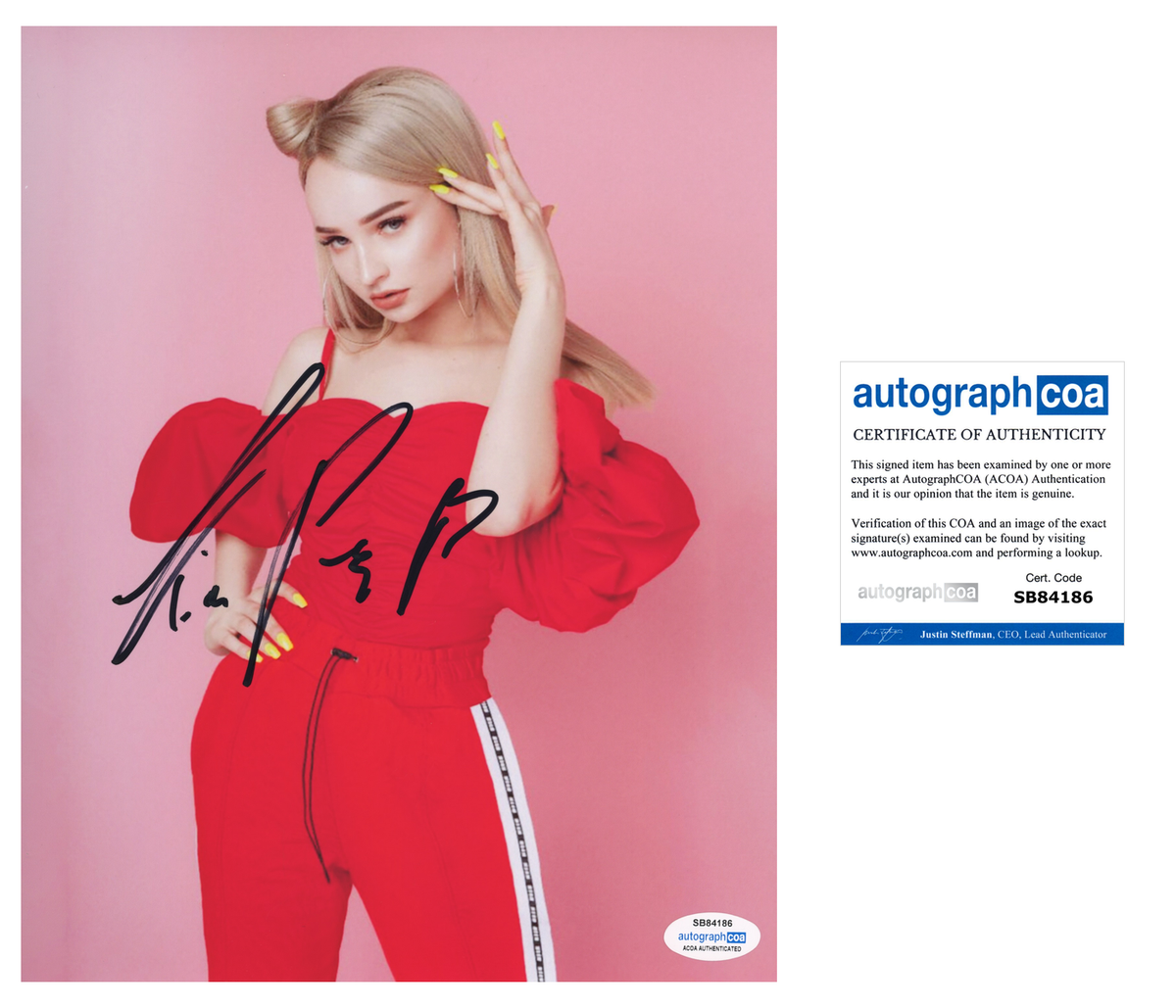Kim Petras Sexy Signed Autograph 8x10 Photo ACOA | Outlaw Hobbies ...